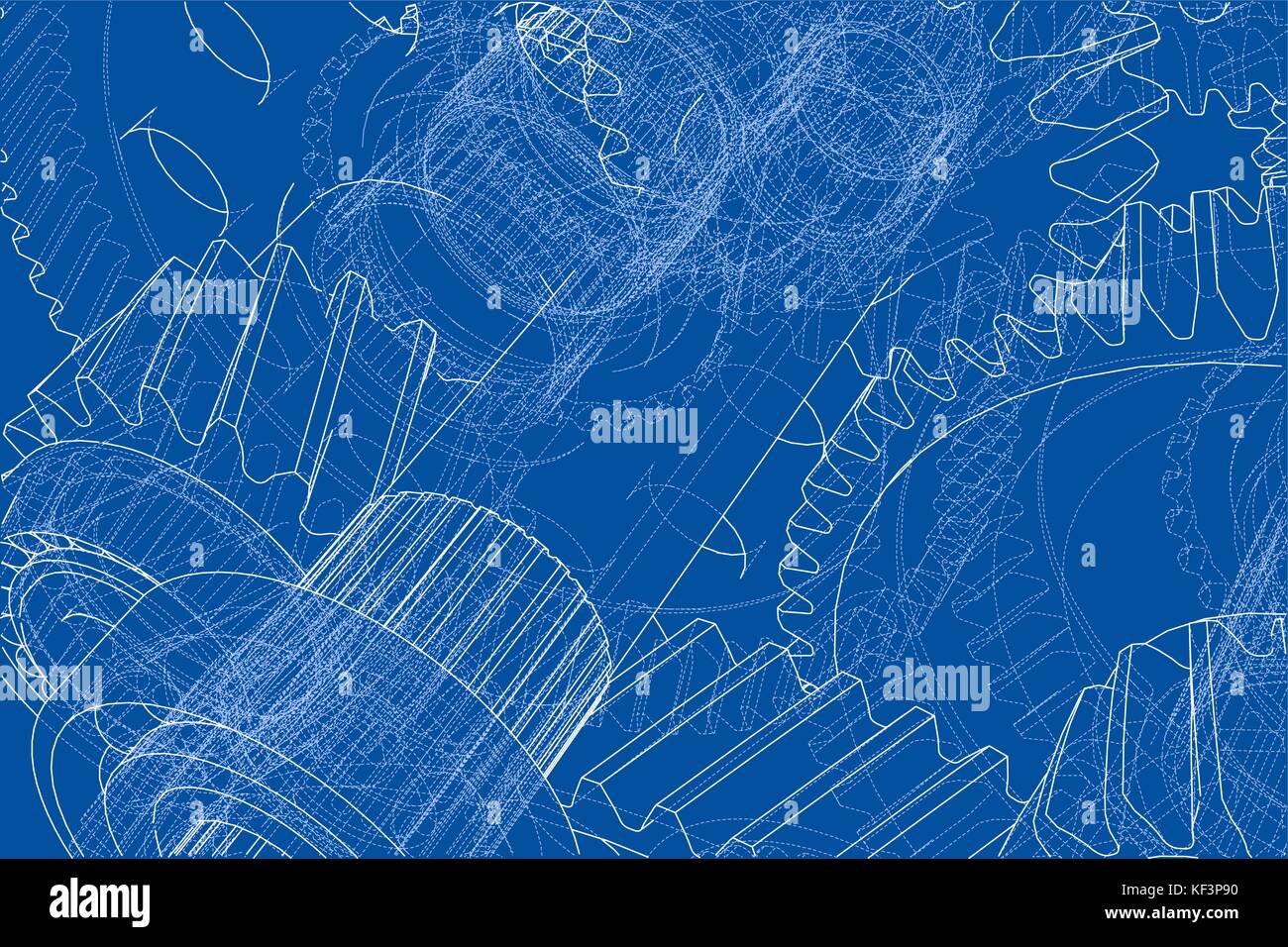Gearbox sketch. Vector Stock Vector Image & Art - Alamy