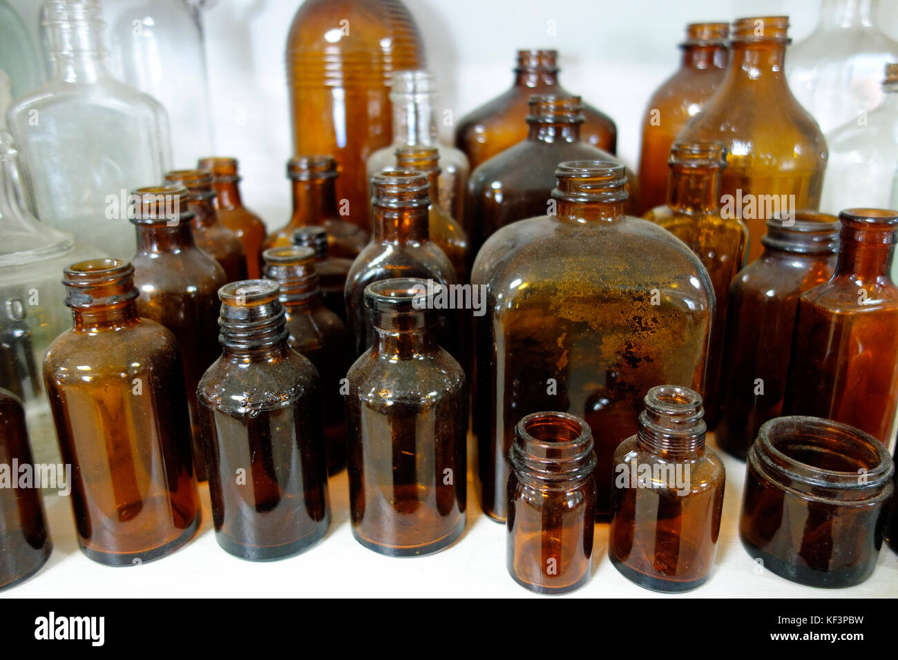 19th century medicine bottles hi-res stock photography and images - Alamy