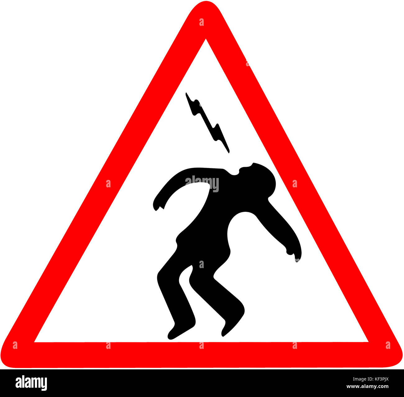 Electricity shock warning, risk of dead. Authorized person only ...