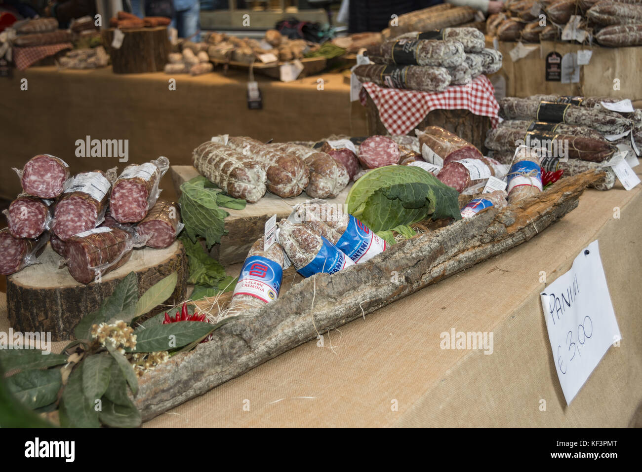 Salami party 13 Stock Photo - Alamy