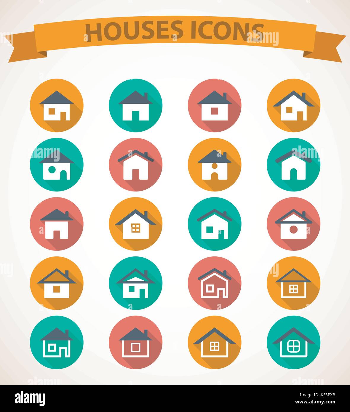 Vector flat window silhouette Stock Vector Images - Alamy