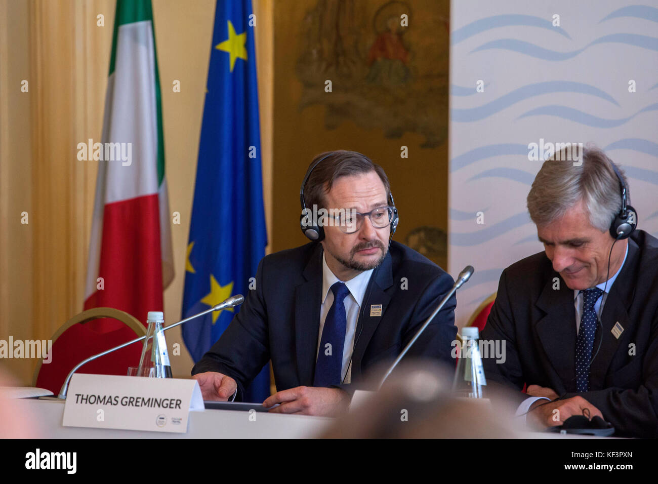 Italy: Thomas Greminger during the 2017 OSCE Mediterranean Conference ...