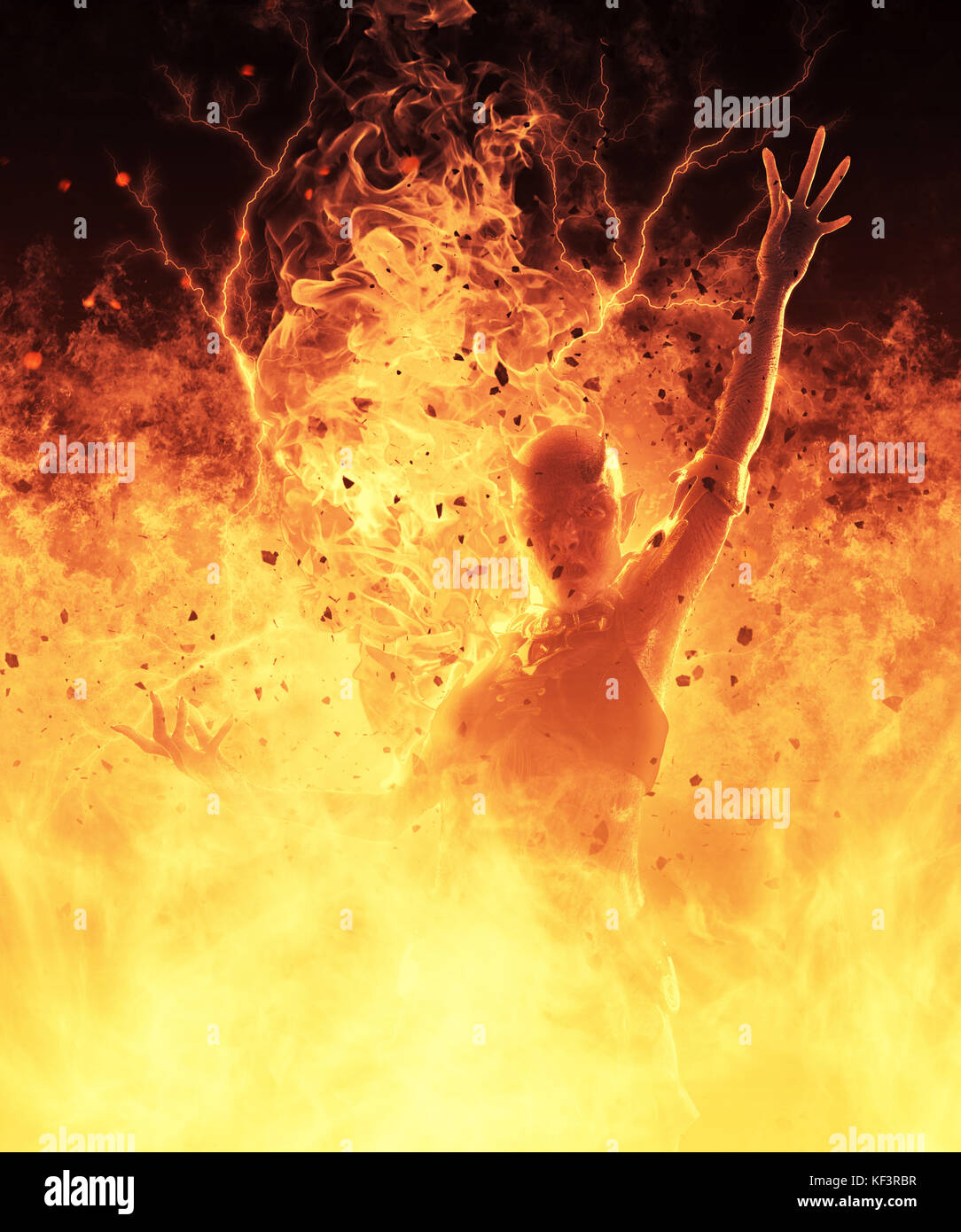 Demon woman hi-res stock photography and images - Alamy