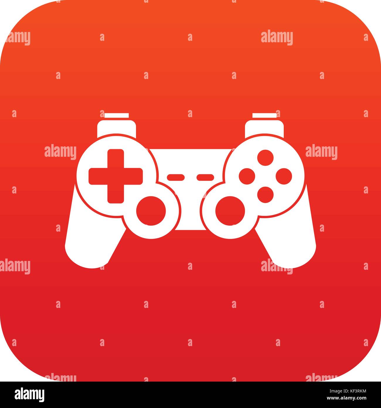 Red wireless controller Stock Vector Images - Alamy
