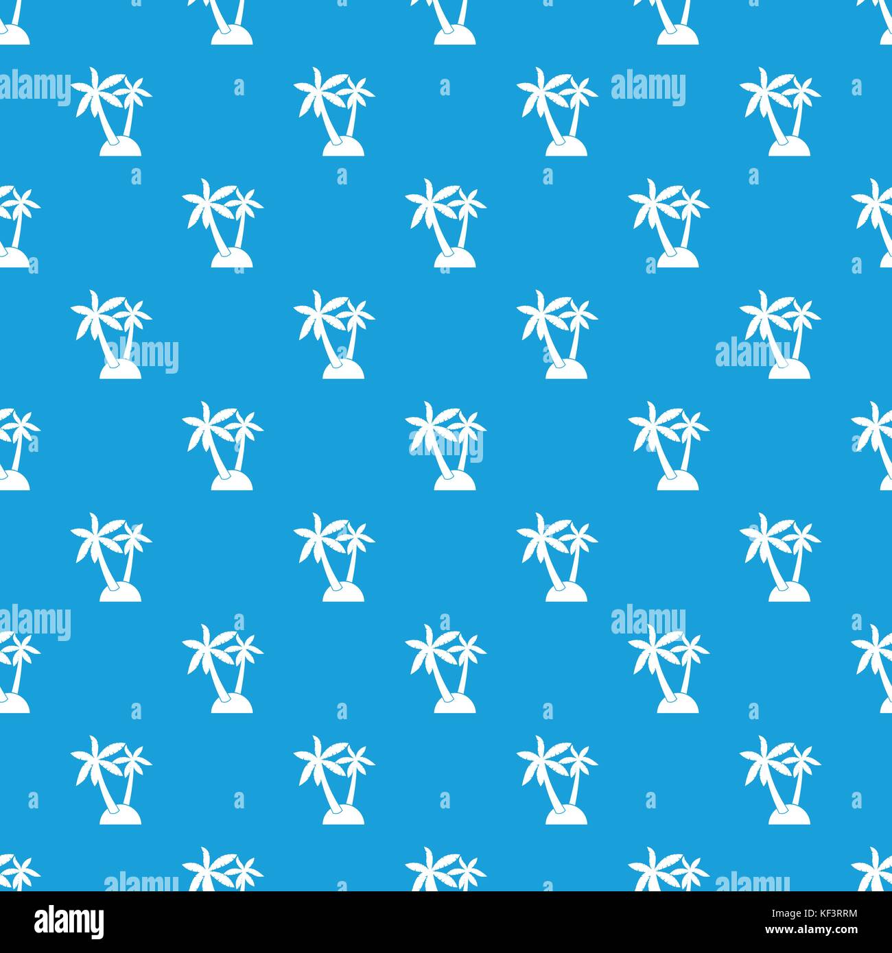 Palm trees pattern seamless blue Stock Vector Image & Art - Alamy