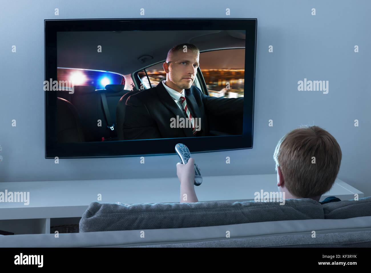 Person watching car wall hi-res stock photography and images - Alamy