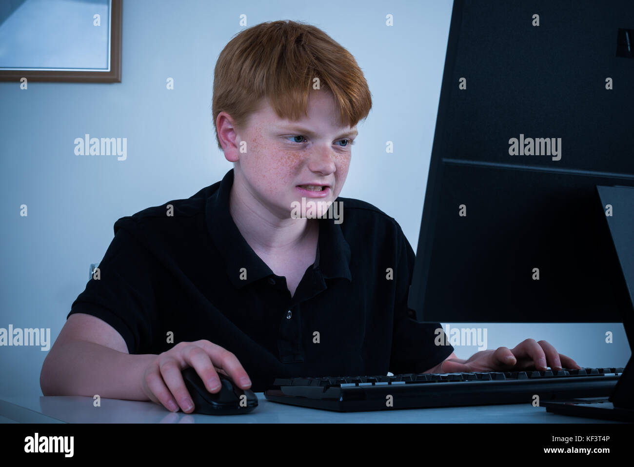Angry boy hi-res stock photography and images - Alamy