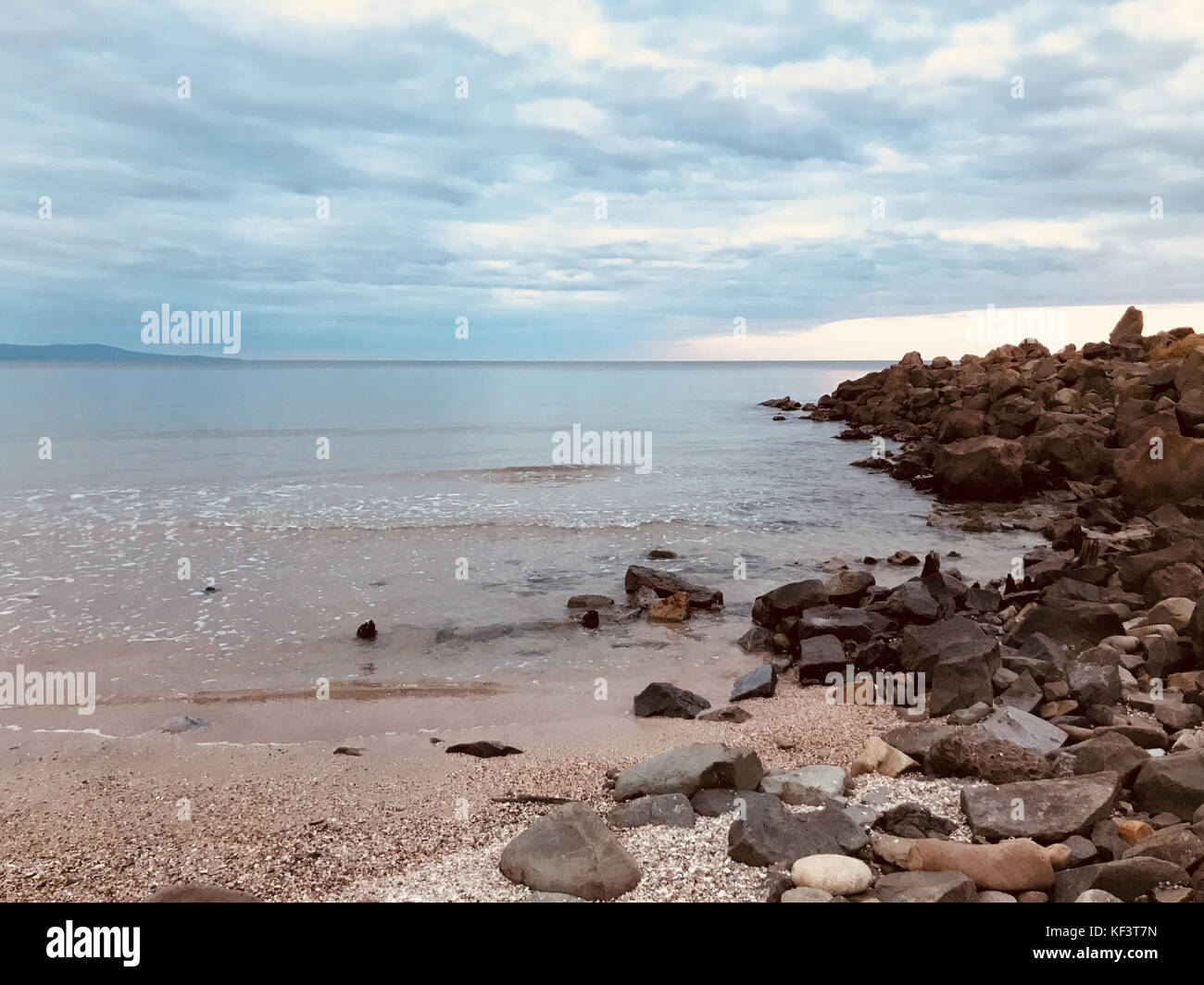 Seaside in the autumn Stock Photo - Alamy