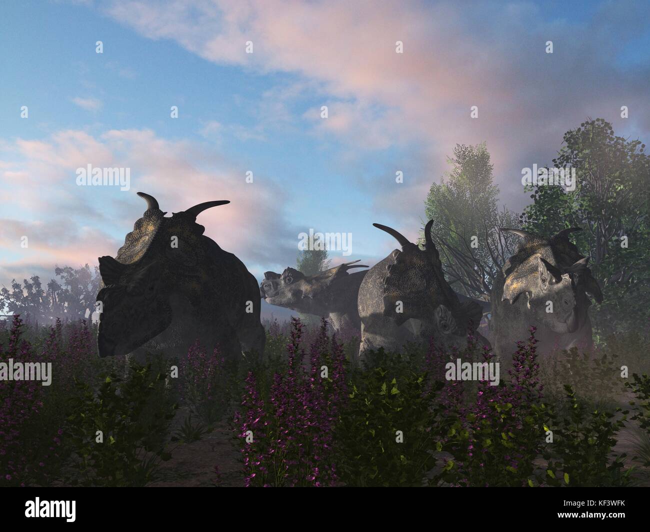 original 3d render of dinosaur Stock Photo - Alamy