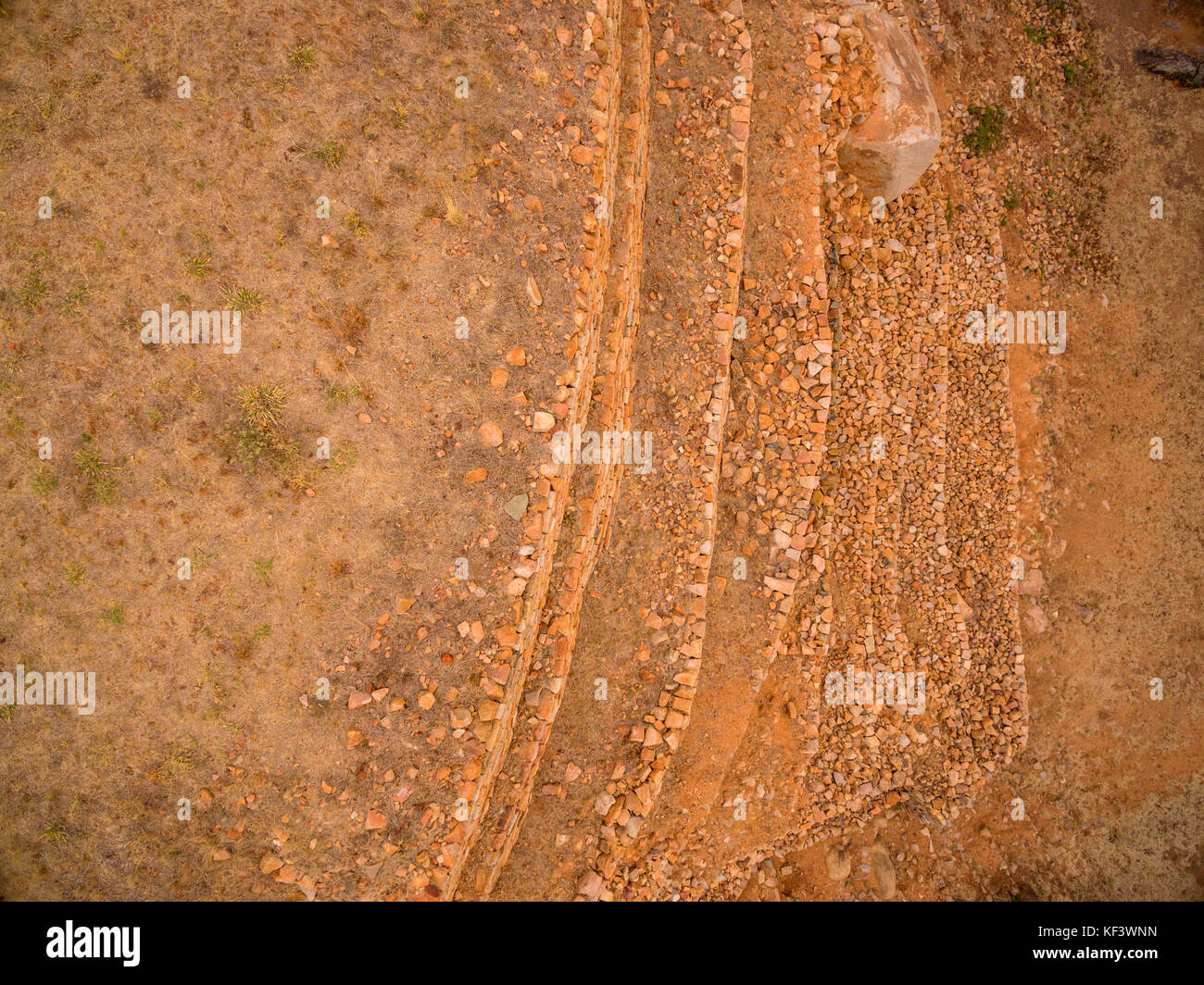 An aerial view of Zimbabwe's Khami Ruins Stock Photo - Alamy