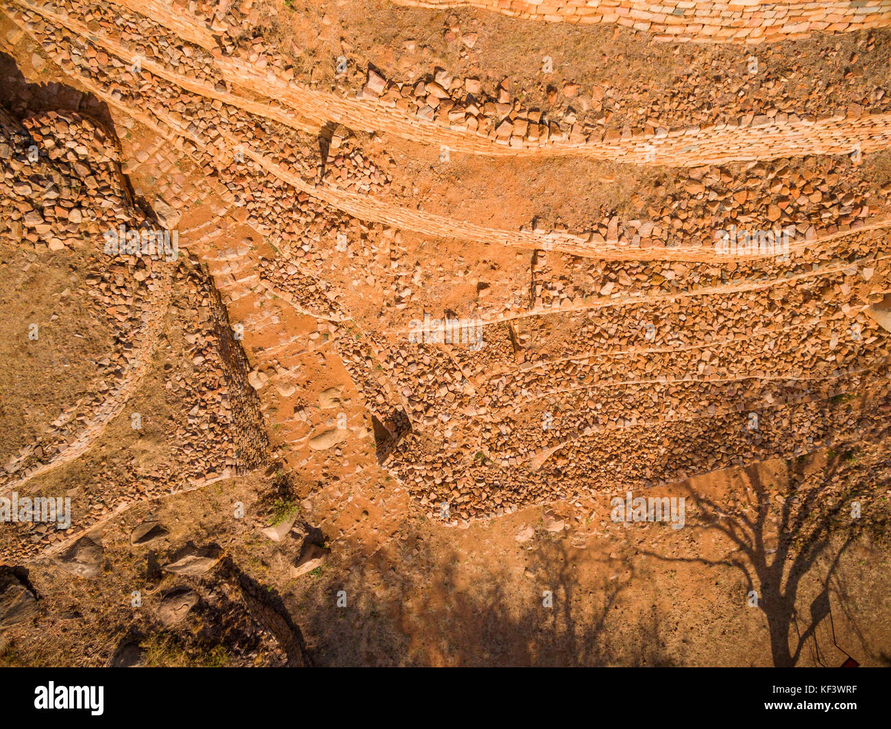 An aerial view of Zimbabwe's Khami Ruins Stock Photo - Alamy