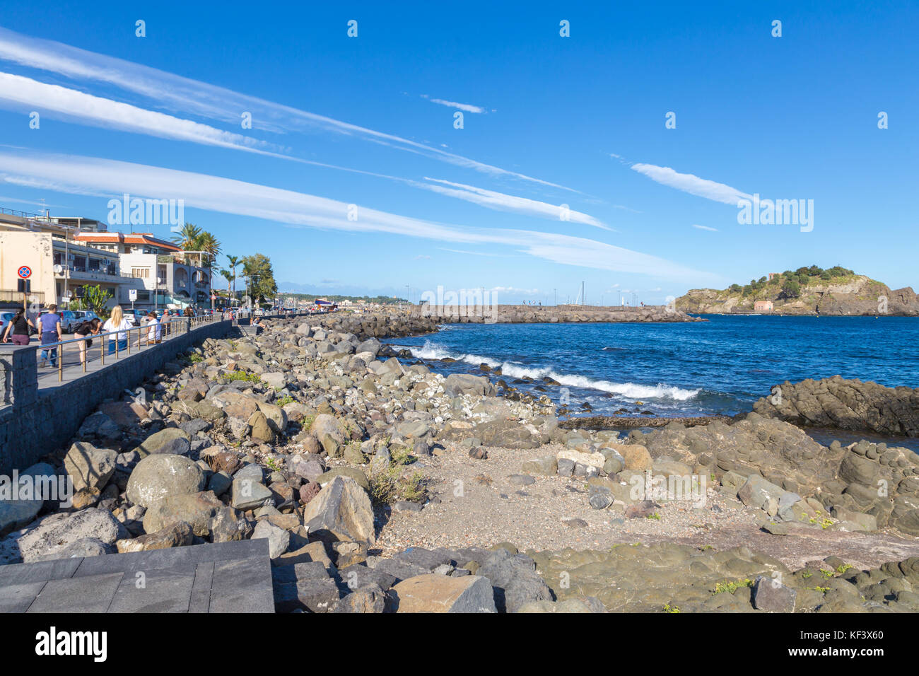 Aci Trezza - Catania, Sicily, Italy Stock Photo - Alamy