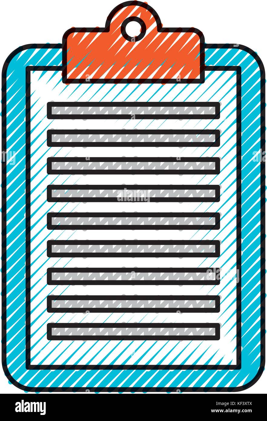 business clipboard paper report document Stock Vector Image & Art - Alamy