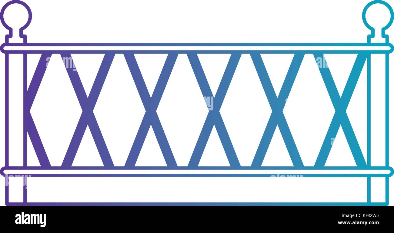 metal building fence icon vector illustration design Stock Vector Image ...