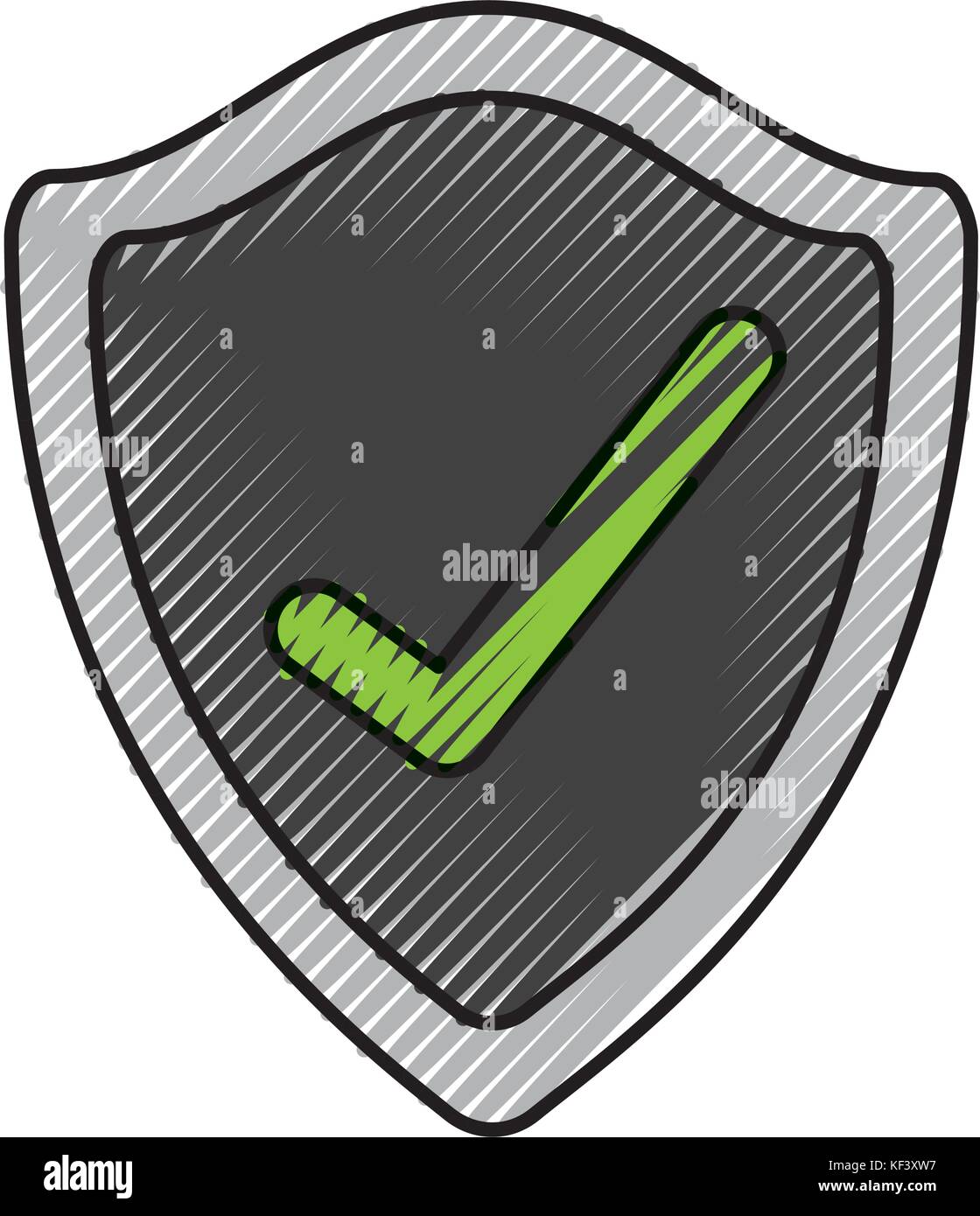 shield checkmark protect security insignia technology Stock Vector ...