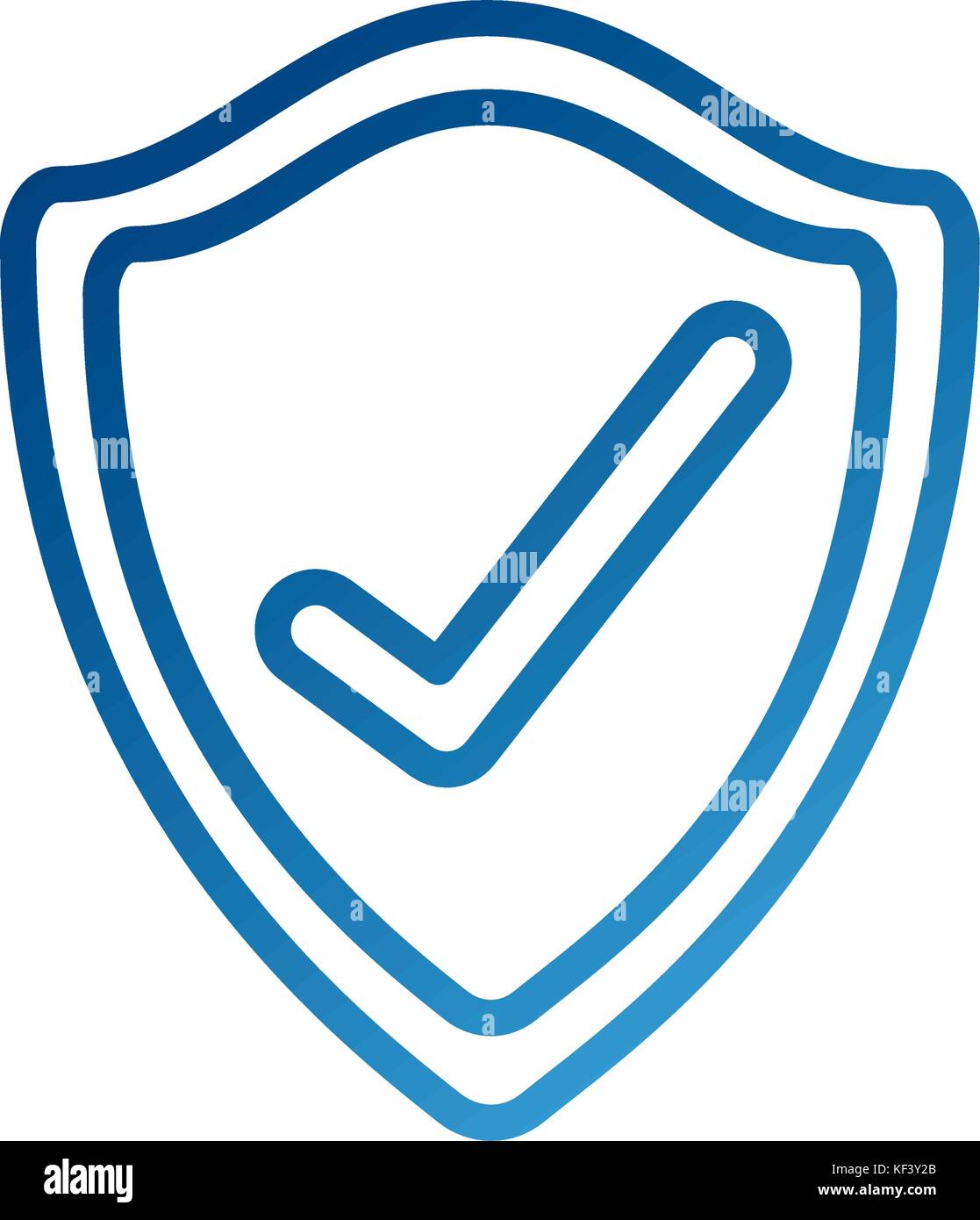 shield checkmark protect security insignia technology Stock Vector ...