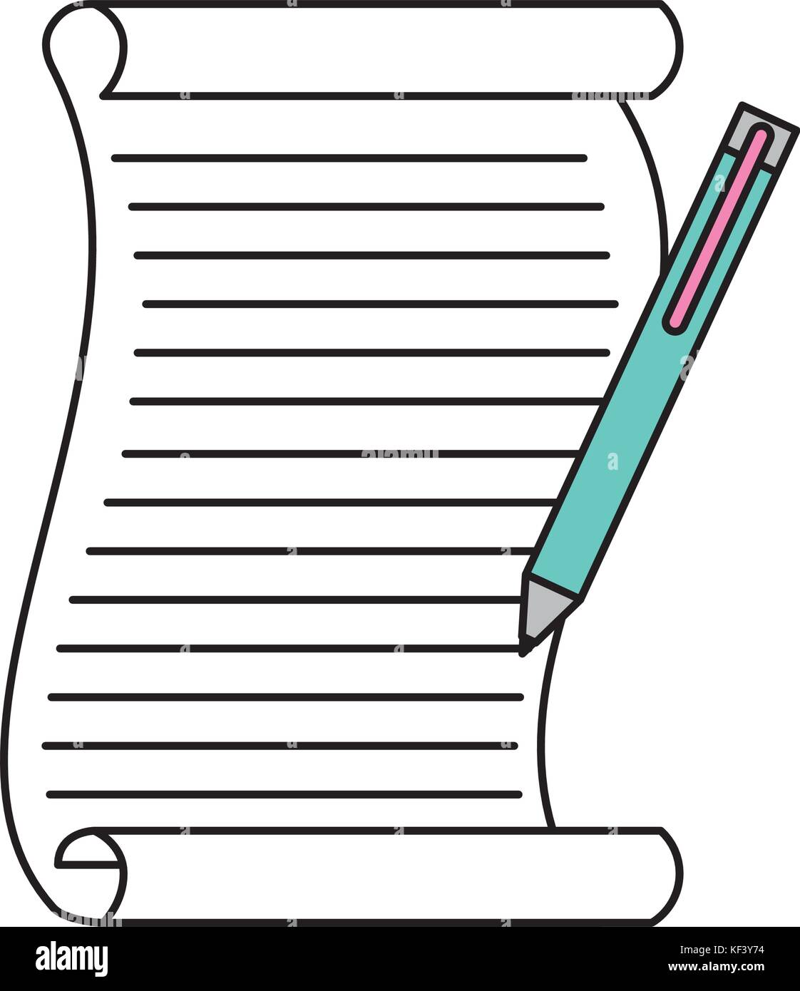 christmas wish list and pen write design Stock Vector Image & Art - Alamy