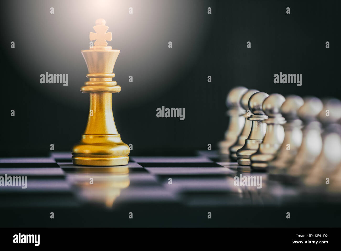 Strategy chess battle Intelligence challenge game on chessboard ...