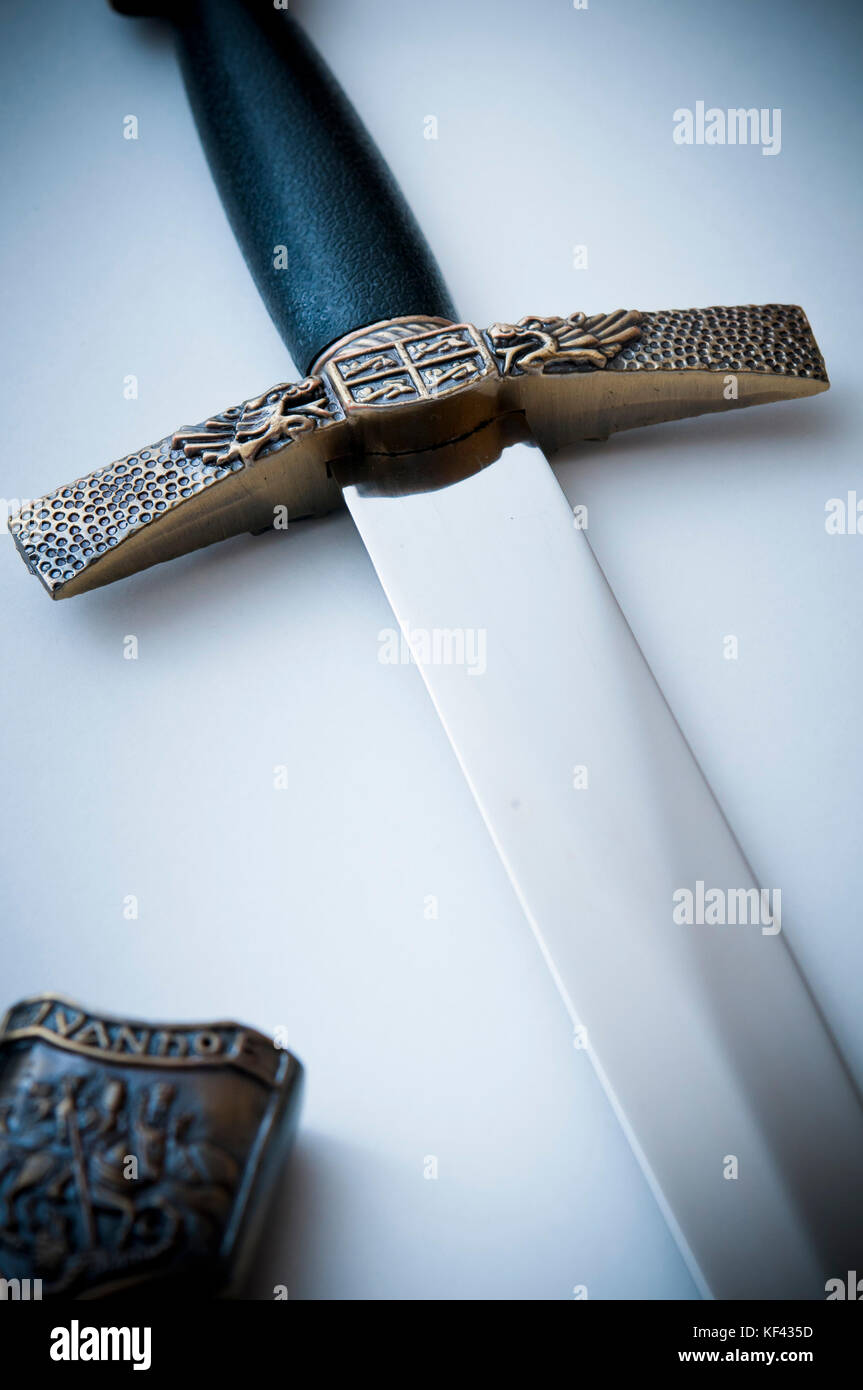 medieval sword handle Stock Photo - Alamy
