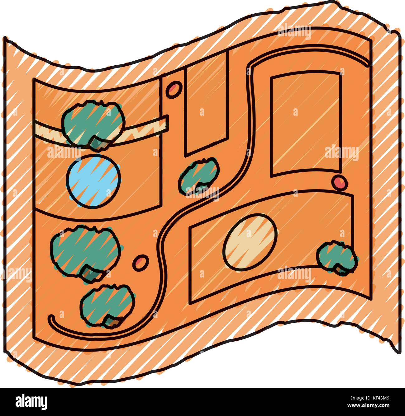 map vector illustration Stock Vector Image & Art - Alamy