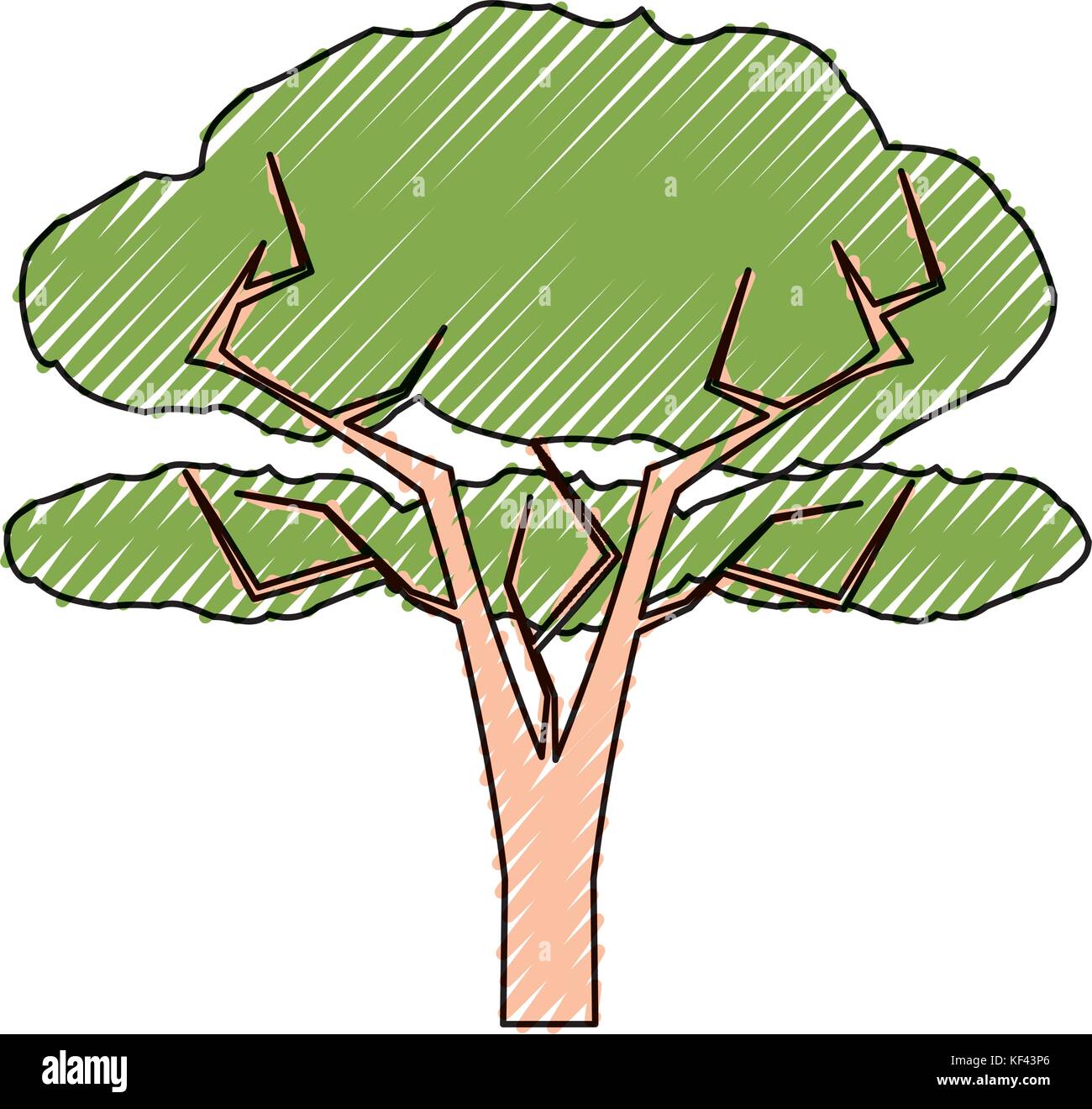 tree vector illustration Stock Vector Image & Art - Alamy