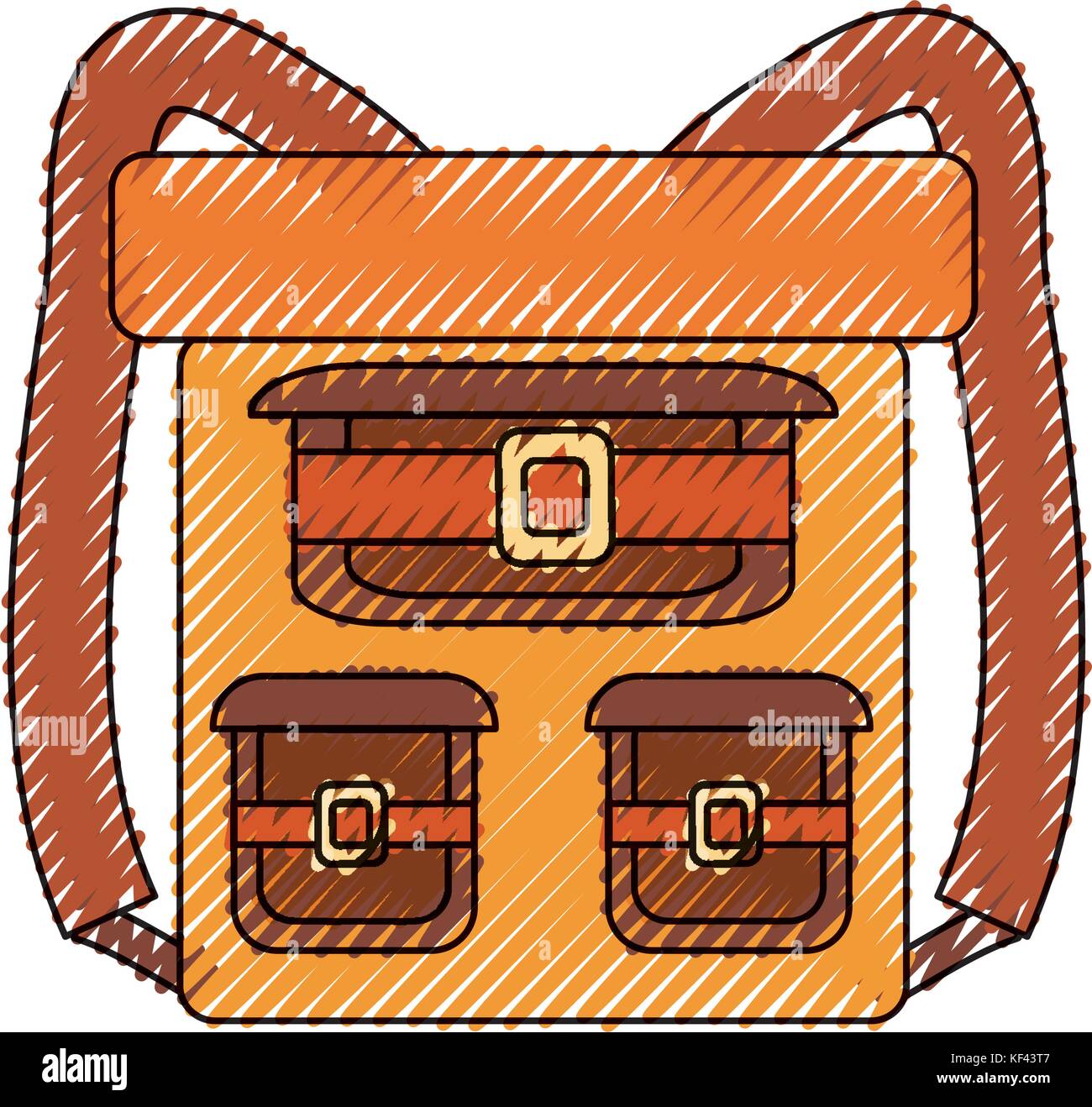 backpack vector illustration Stock Vector Image & Art - Alamy