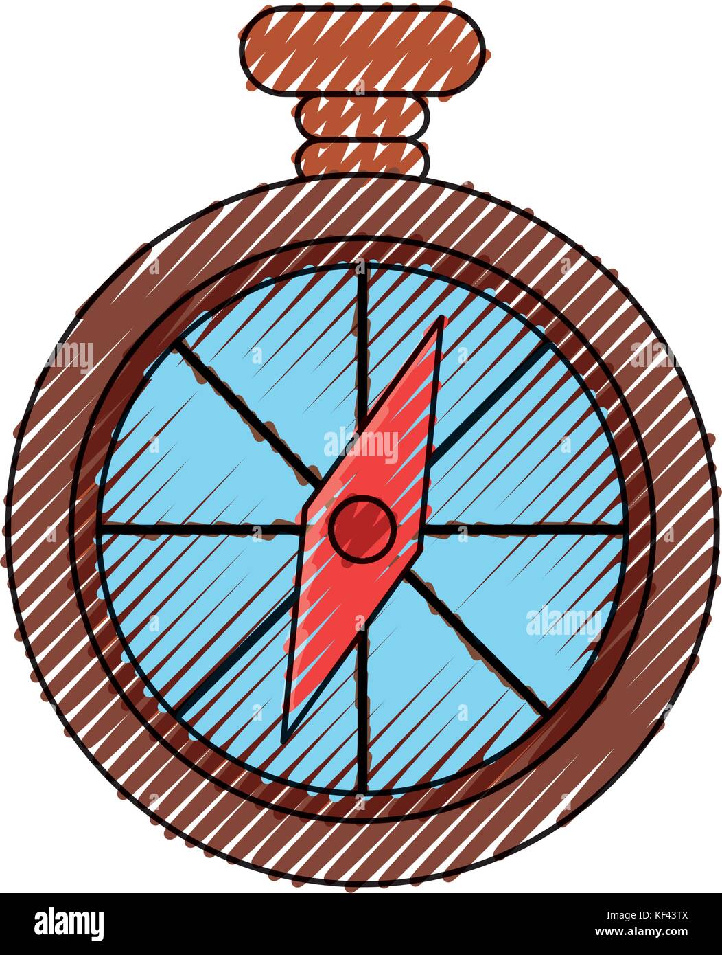 compass vector illustration Stock Vector Image & Art - Alamy
