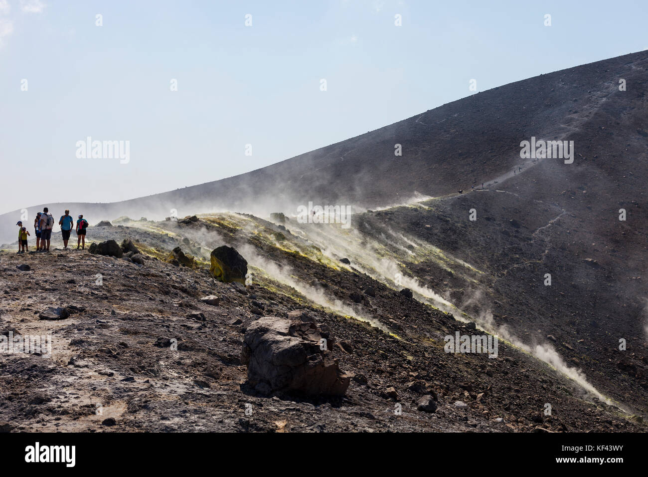 Italy vulcano island hot spring hi-res stock photography and images - Alamy