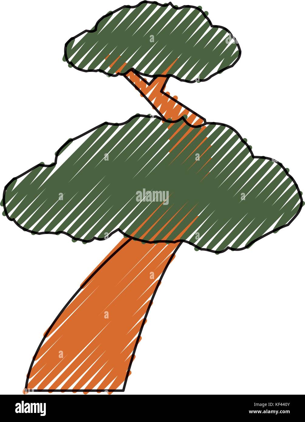 tree vector illustration Stock Vector Image & Art - Alamy