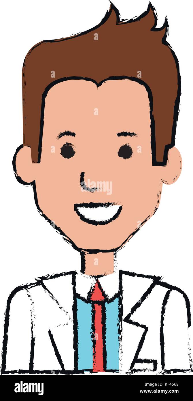 elegant man avatar character Stock Vector Image & Art - Alamy