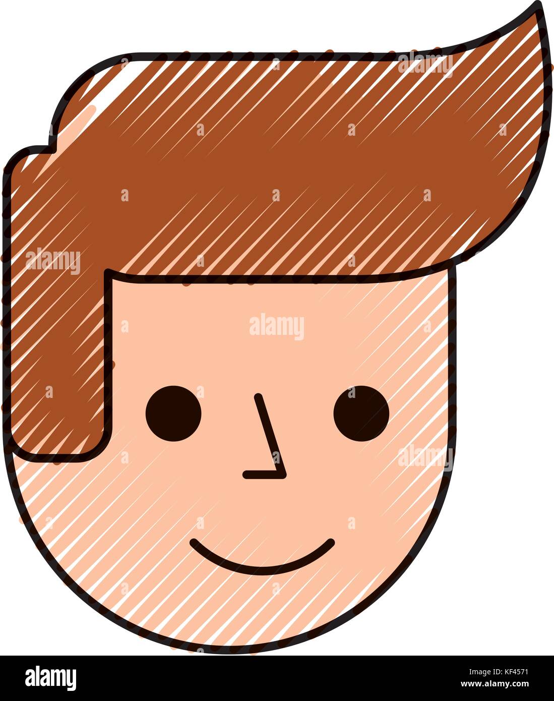 cartoon man face smile worker people Stock Vector Image & Art - Alamy