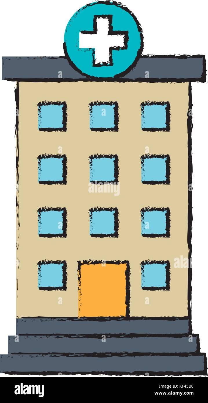 hospital building isolated icon Stock Vector Image & Art - Alamy