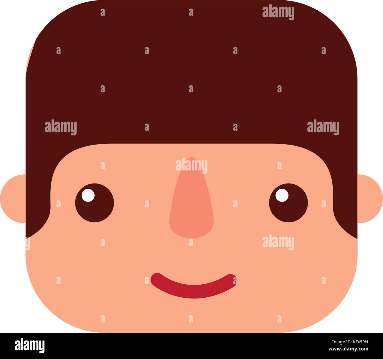 happy mexican man profile cartoon image Stock Vector Image & Art - Alamy