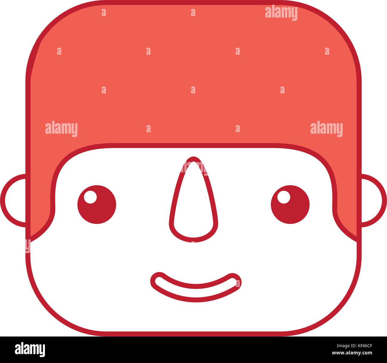 happy mexican man profile cartoon image Stock Vector Image & Art - Alamy