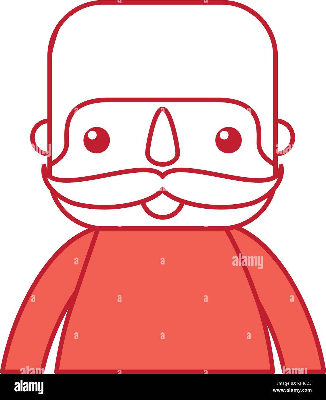 happy mexican man profile cartoon image Stock Vector Image & Art - Alamy