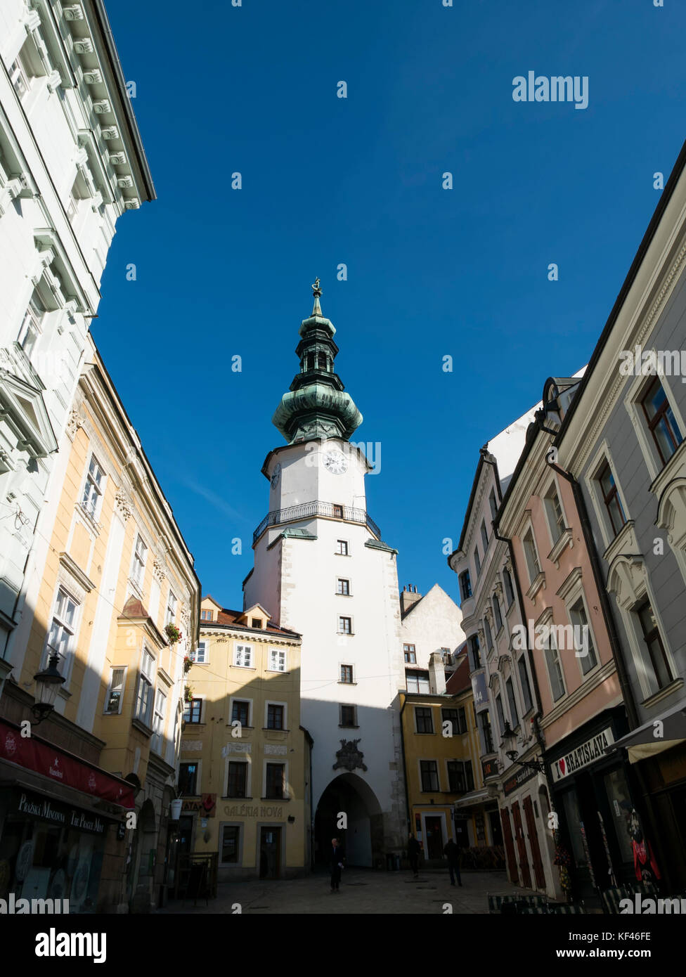 Michael's Gate, Bratislava, Slovakia Stock Photo - Alamy