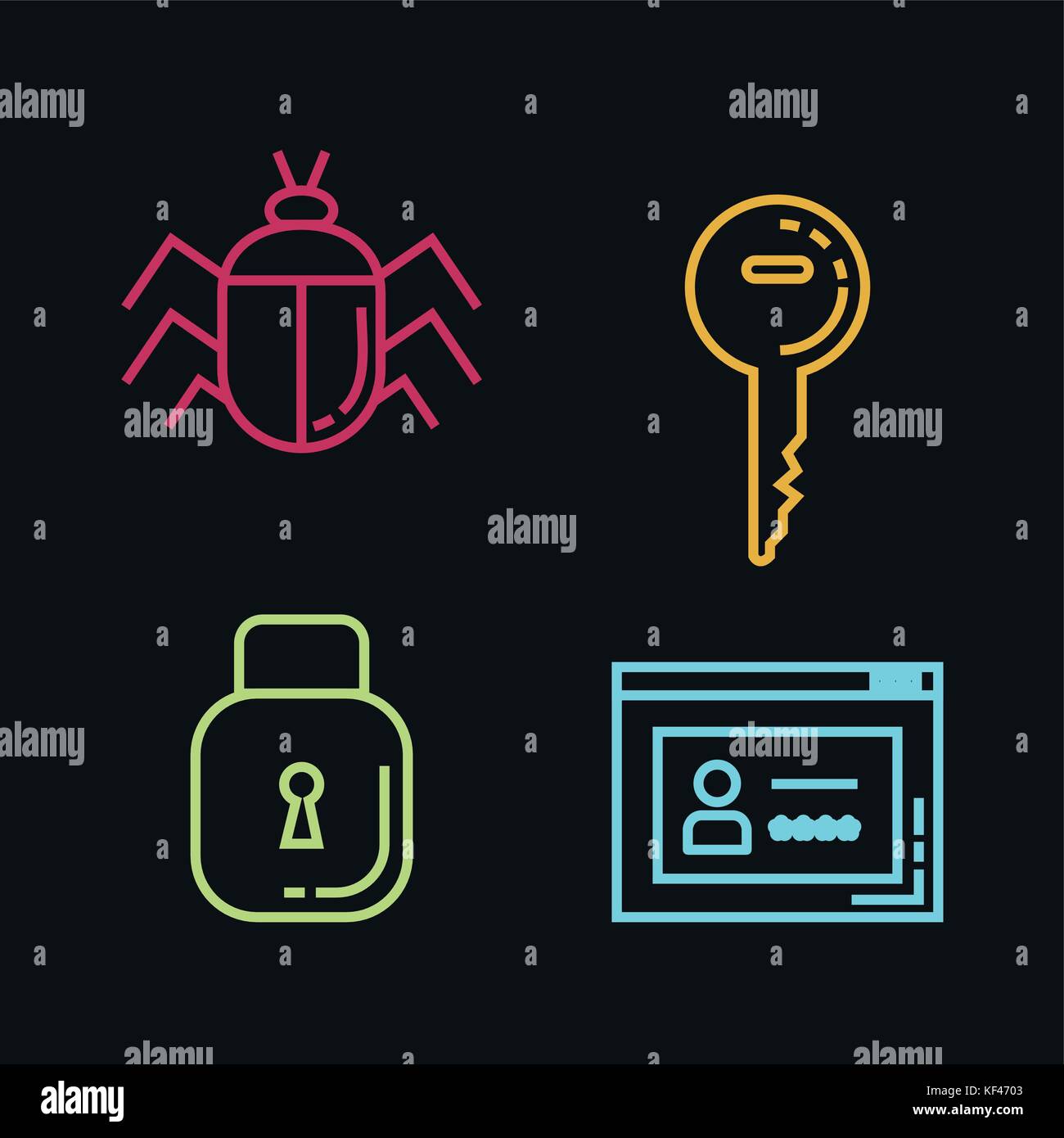 Controlpanel Stock Vector Images - Alamy