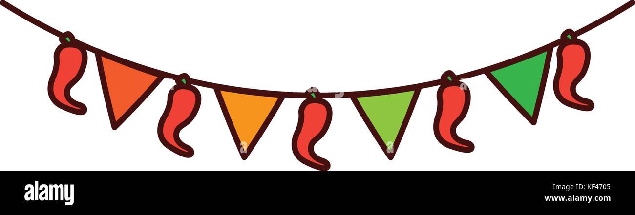 Chili banner Stock Vector Images - Alamy