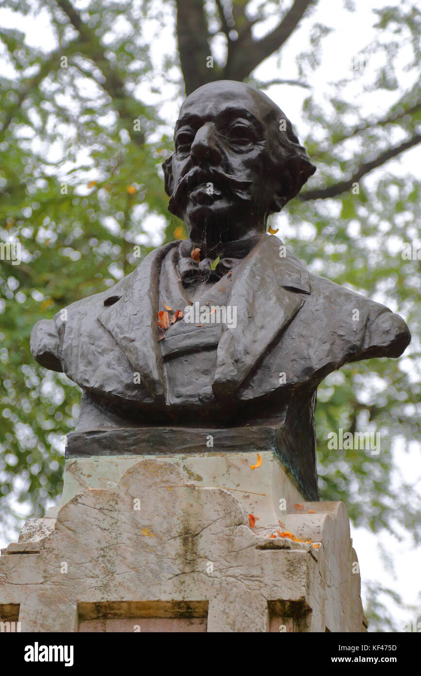 A monument erected for Doctor Gregorio Rafael da Silve d'Almeida in ...