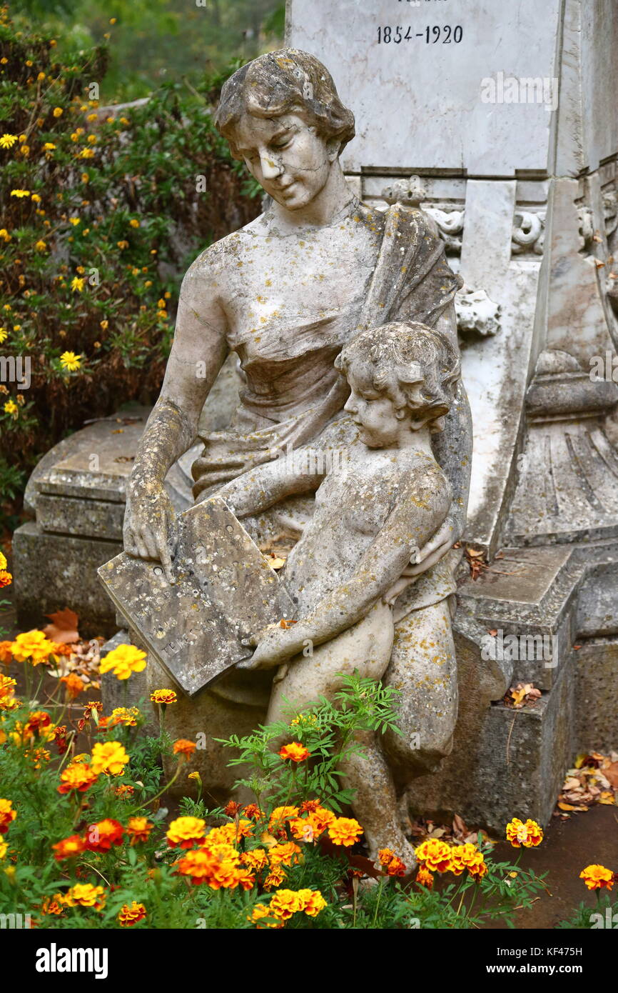A monument erected for Doctor Gregorio Rafael da Silve d'Almeida in ...