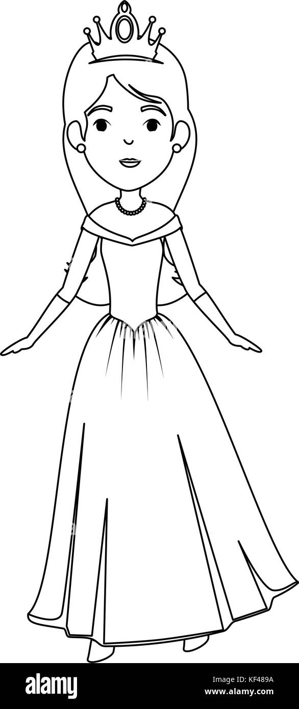 cute fantasy princess character Stock Vector Image & Art - Alamy