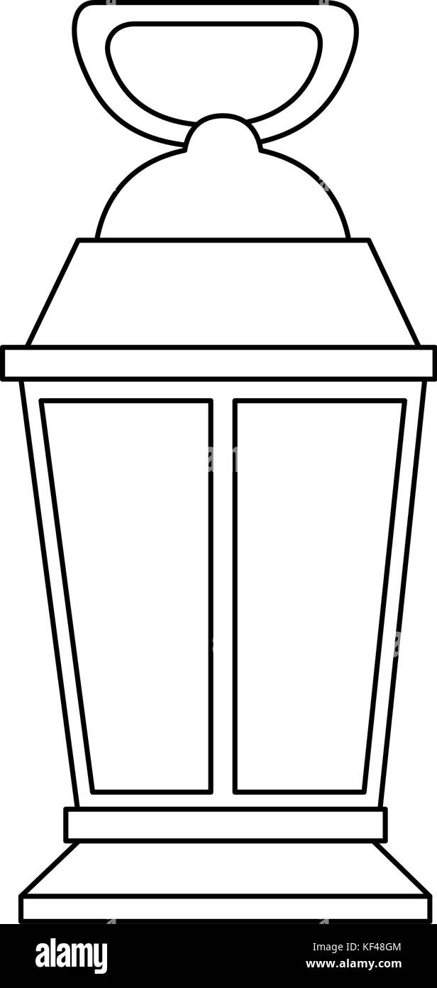 Vintage miners lamp Stock Vector Images - Alamy