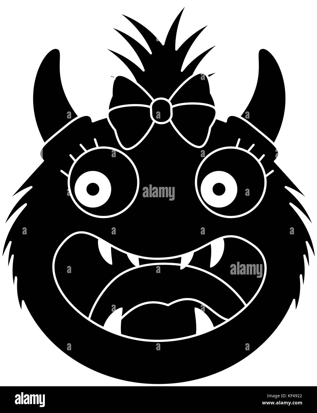 Female Furry Monster Character Stock Vector Image And Art Alamy