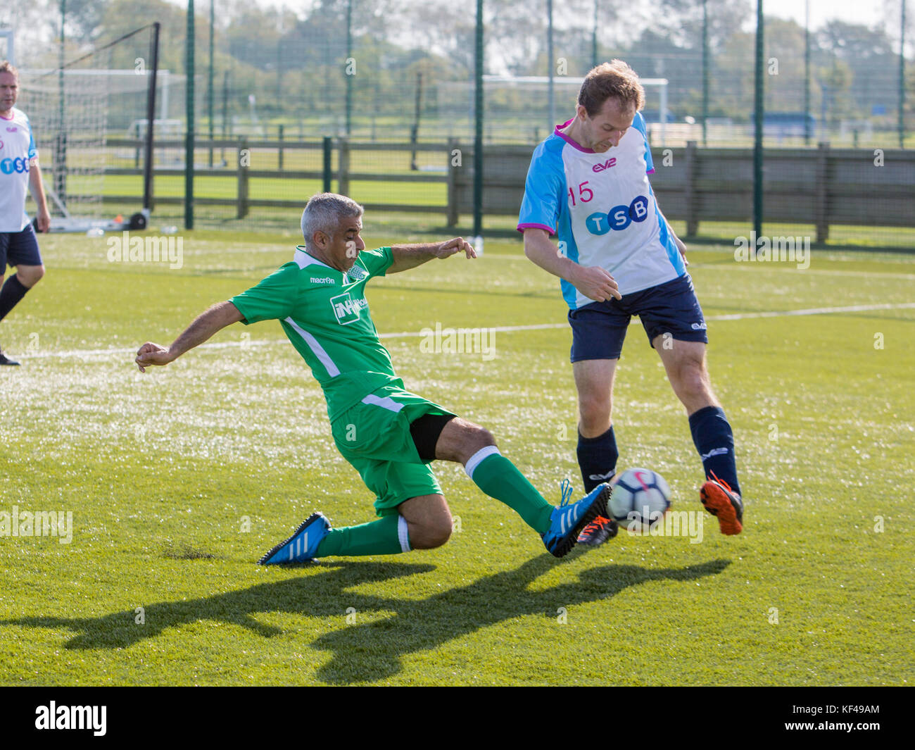 Labour Party Conference Football match vs Lobby XI at the Brighton and ...