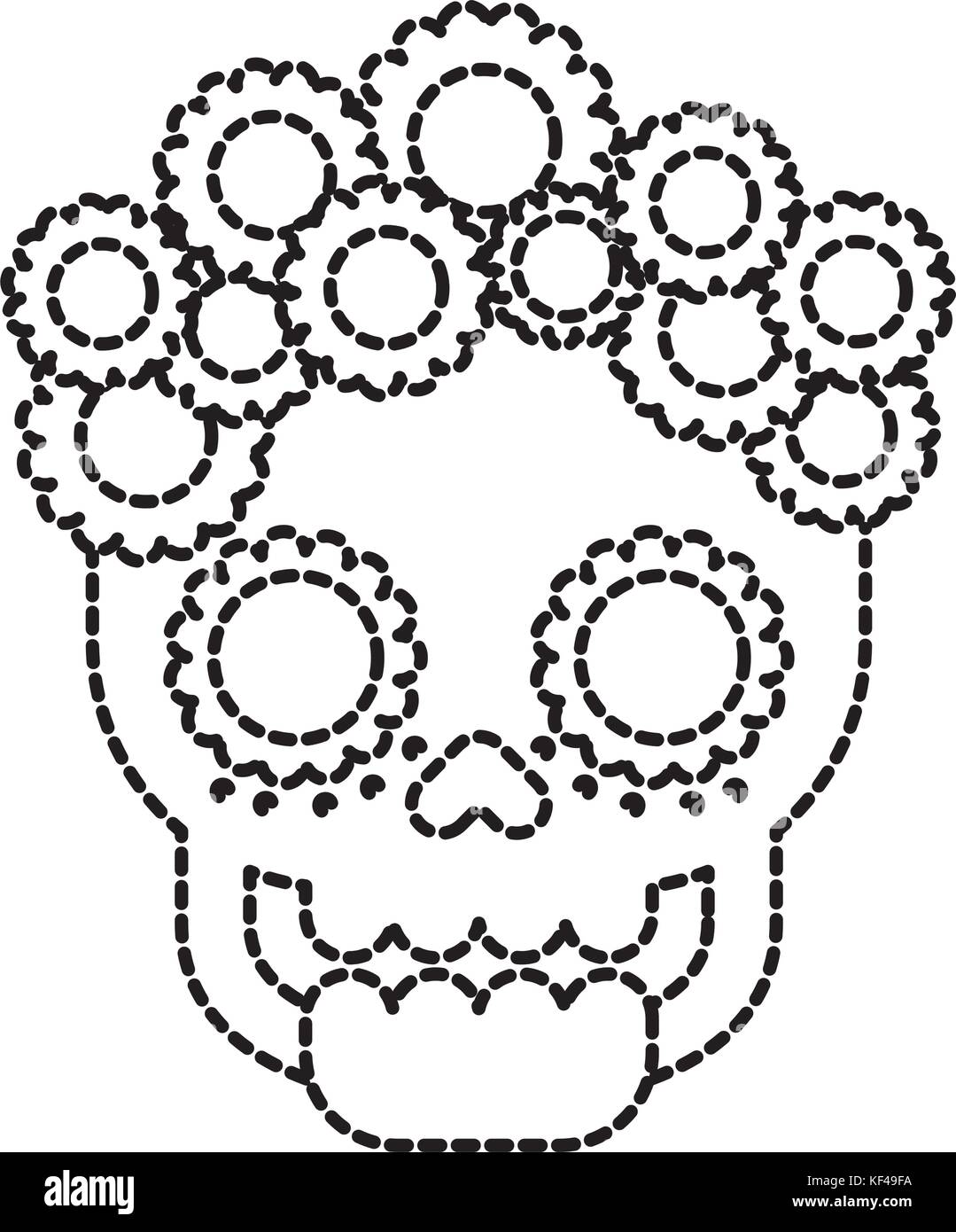 Dia de los muertos festival Black and White Stock Photos & Images - Alamy