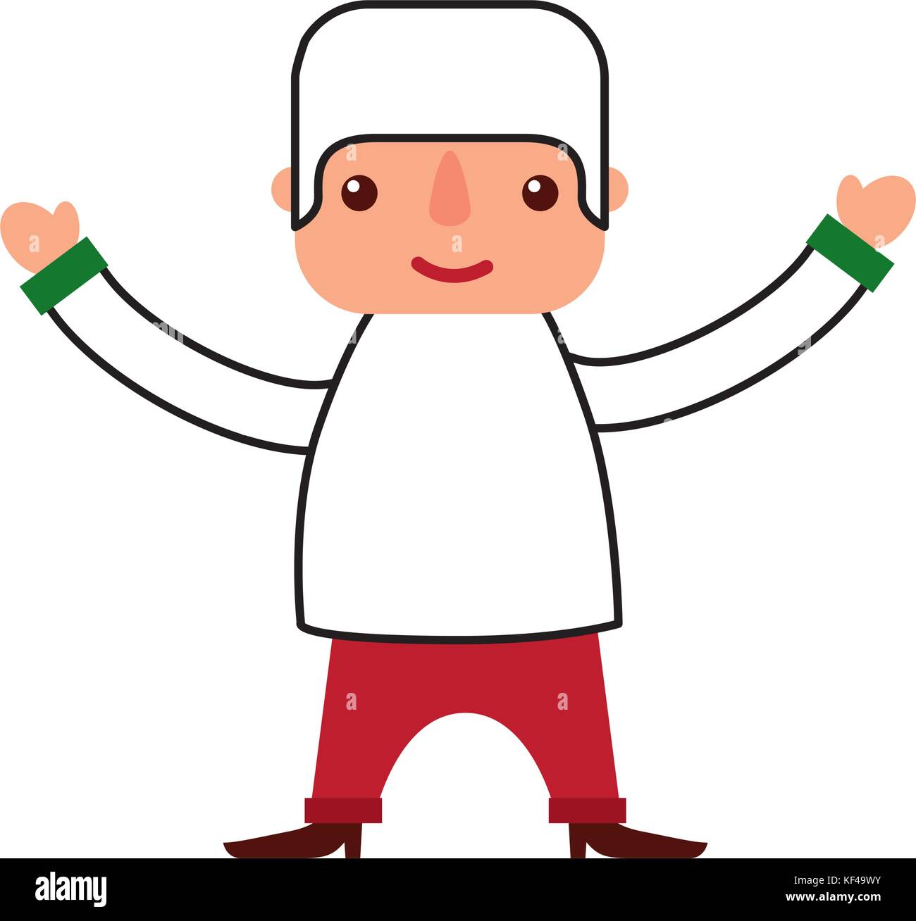 mexican man cartoon standing character Stock Vector Image & Art - Alamy