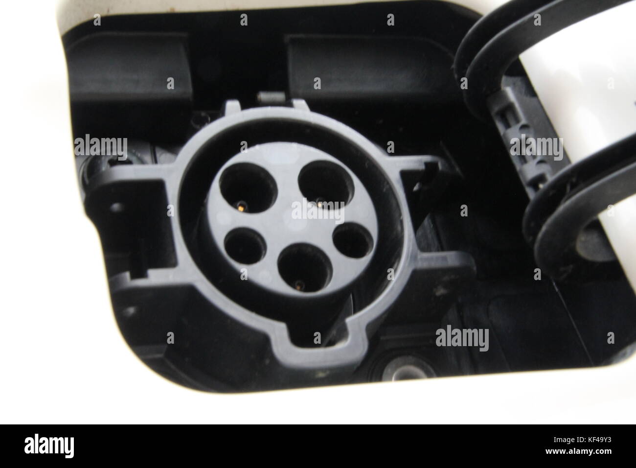 Mia Electric car details Stock Photo - Alamy