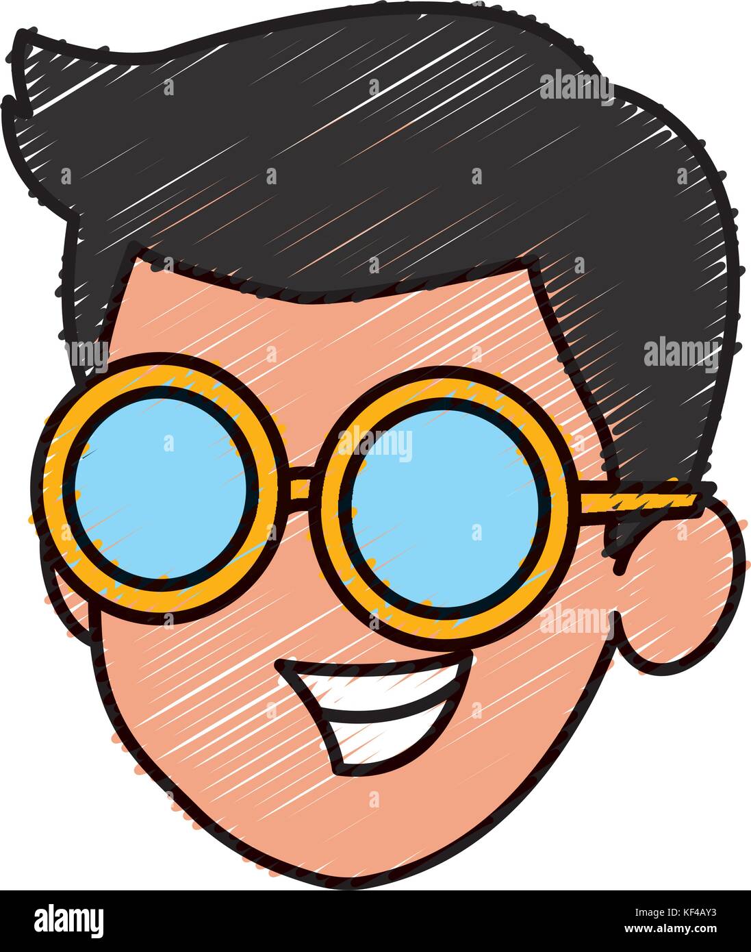 Boy faceless cartoon Stock Vector Image & Art - Alamy