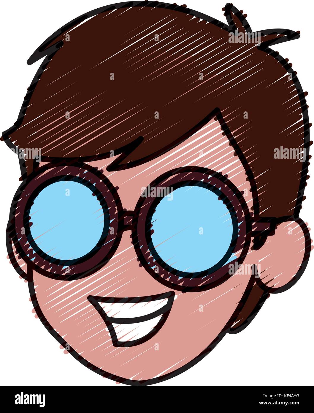 Boy faceless cartoon Stock Vector Image & Art - Alamy