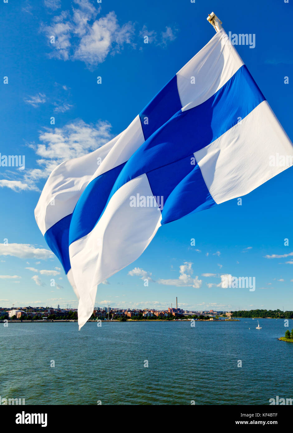 Finland flag landscape hi-res stock photography and images - Alamy